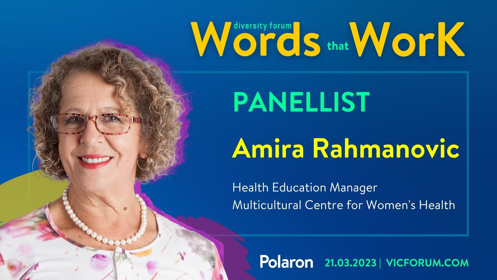 Amira Rahmanovic – VicForum 2023