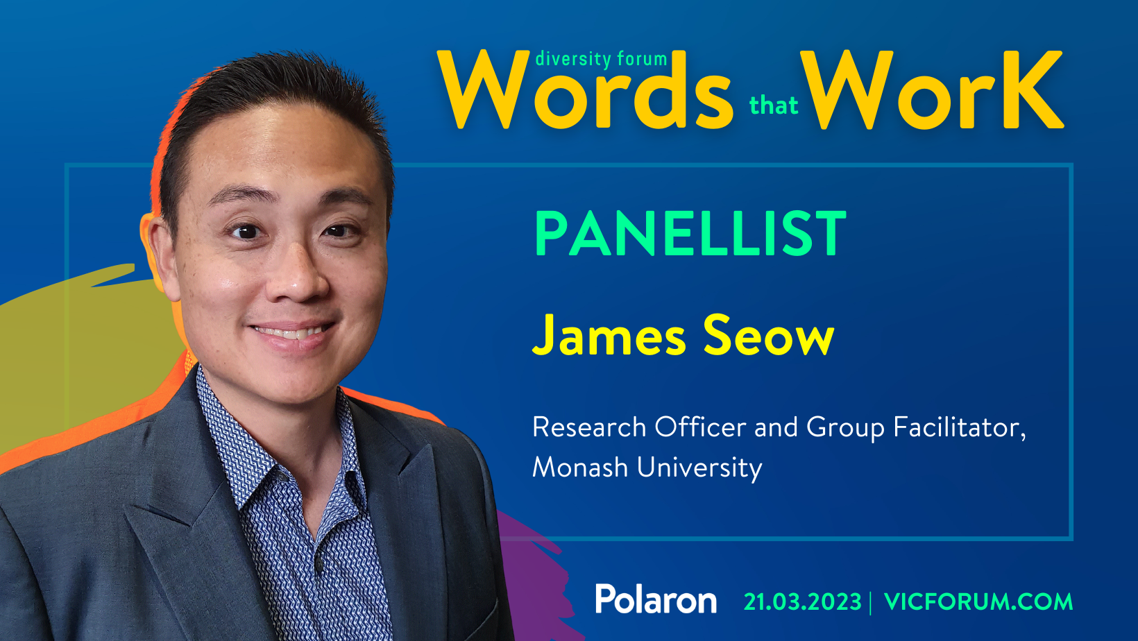 James Seow – VicForum 2023