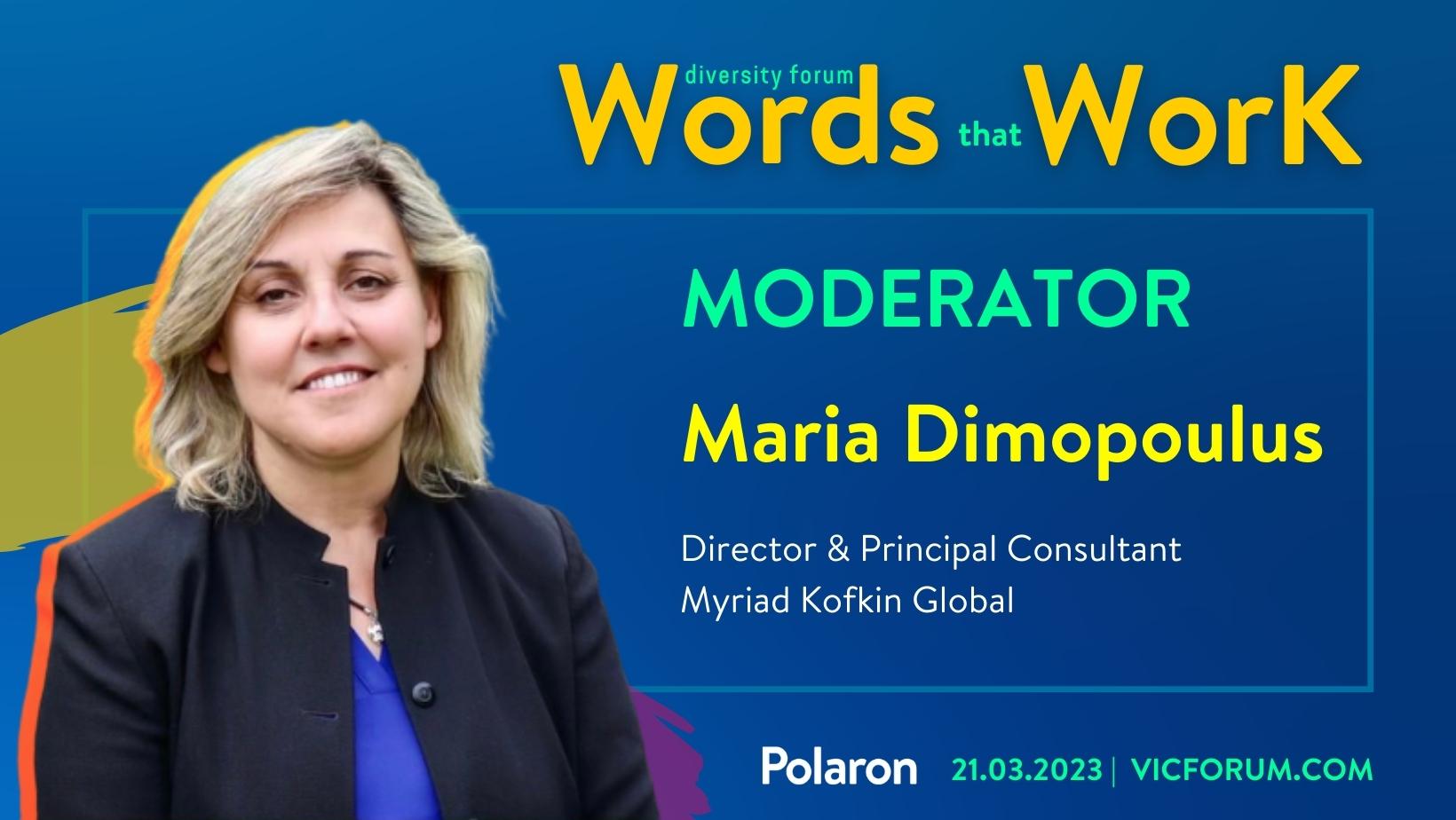 Maria Dimopoulos – VicForum 2023